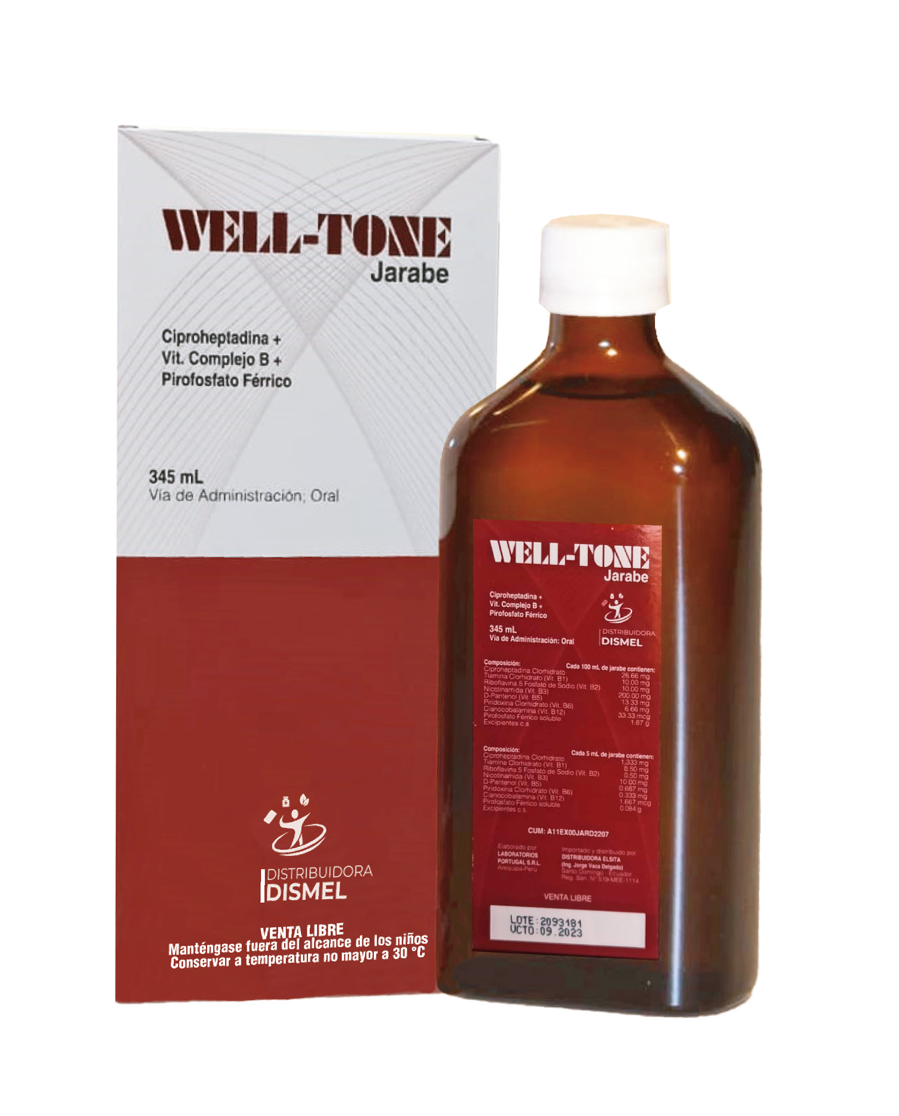 WELL TONE 345 Ml DISMEL WELL TONE 345 Ml DISMEL